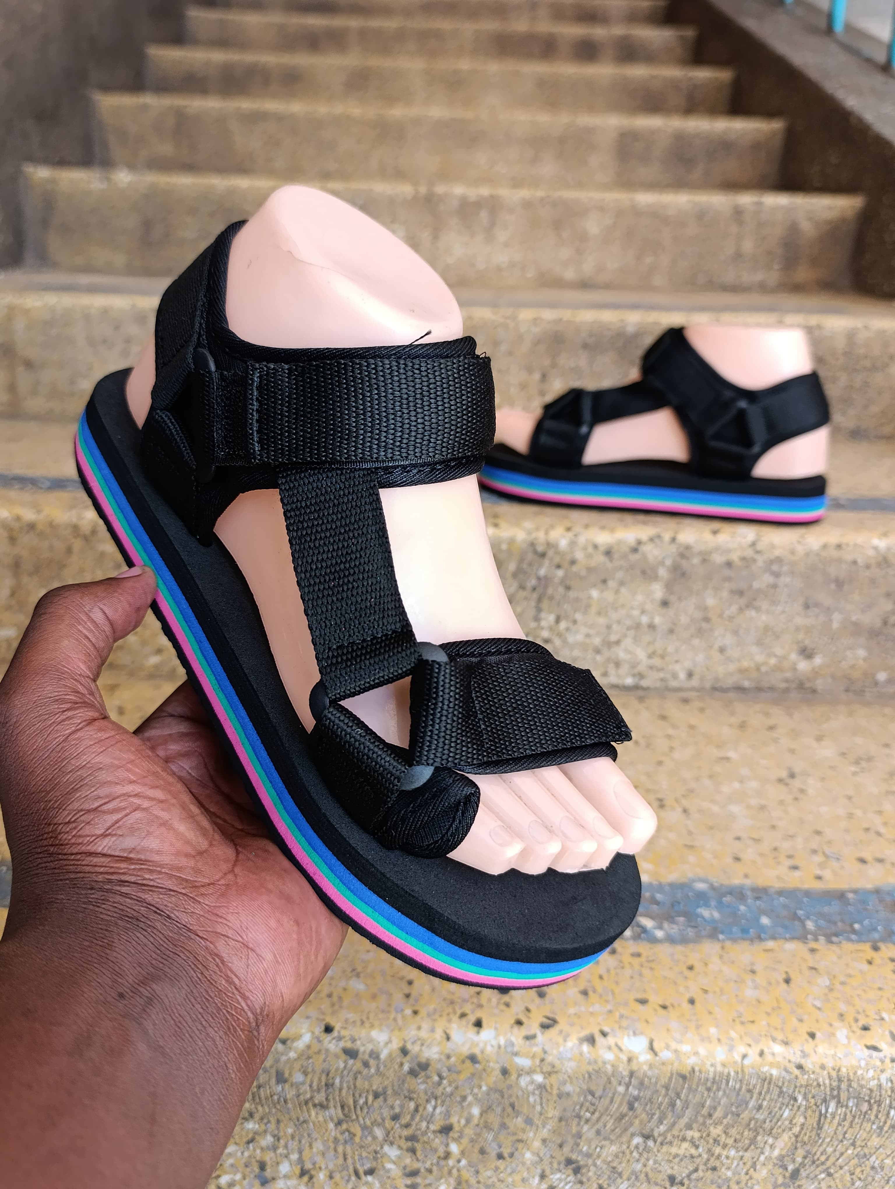 Best price for LADIES/women ⚡high quality open sandals fashion open toe for women/ girls ...