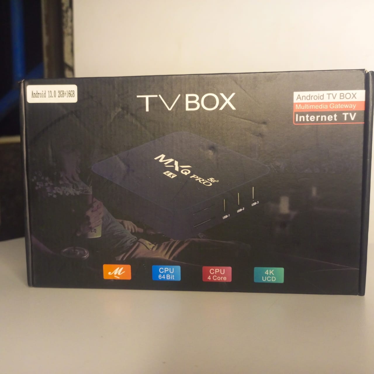 Best price for MXQ 4K ultra TV box 2GB +16GB