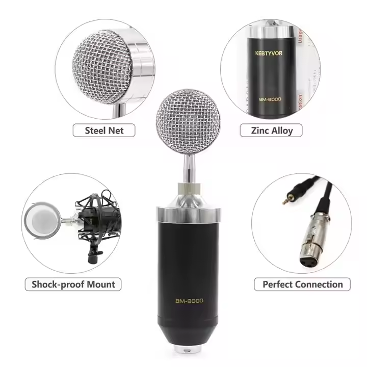 Best price for BM-8000 professional recording studio recording ...