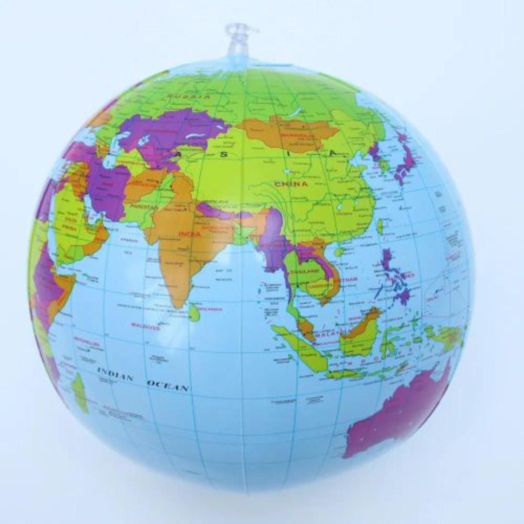 Best price for World Map Rotating Globe. Toys Color-Blue 1001493577