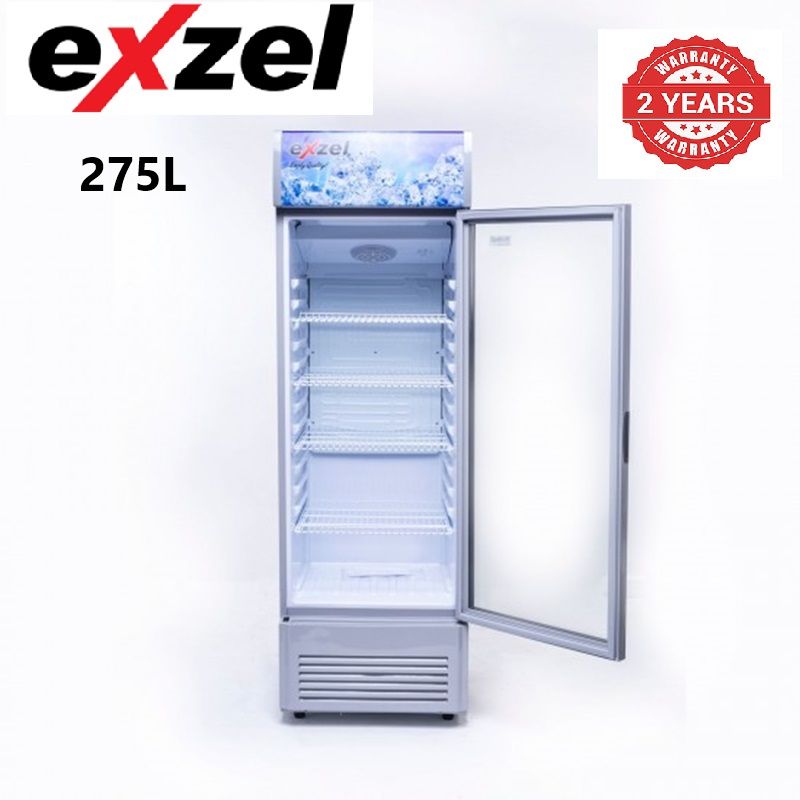 Best price for EXZEL 275 LITRES SHOWCASE FRIDGE EC-275DF, Ultra Durable ...