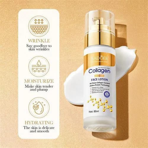 Best price for SADOER COLLAGEN ANTI-AGING FACE LOTION 80ML
