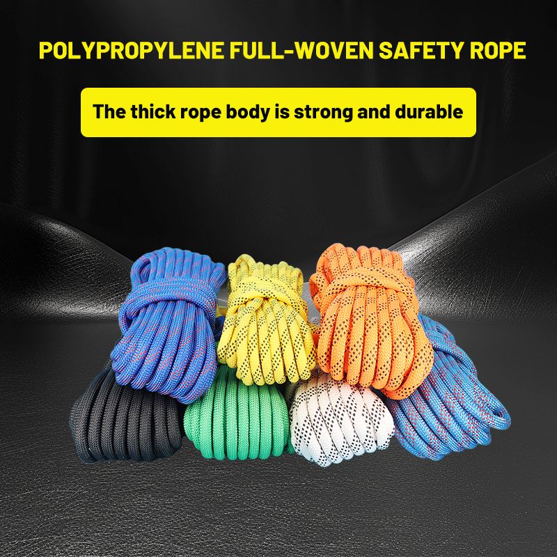 Best price for Safety rope-（Polyester：12mm*20m） Household safety rope, self-rescue rope ...