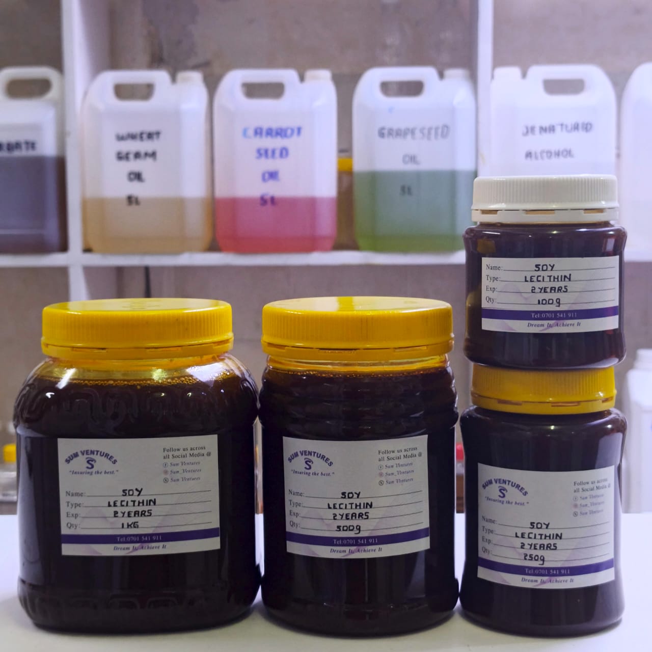 Best price for Soy Lecithin – Emulsifier & Skin Conditioner Volume-1kg ...