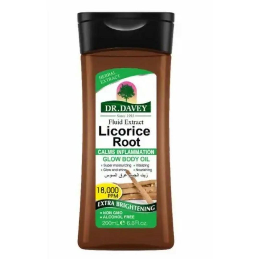 Best price for Dr davey licorice roots glow body oil.luxurious after ...
