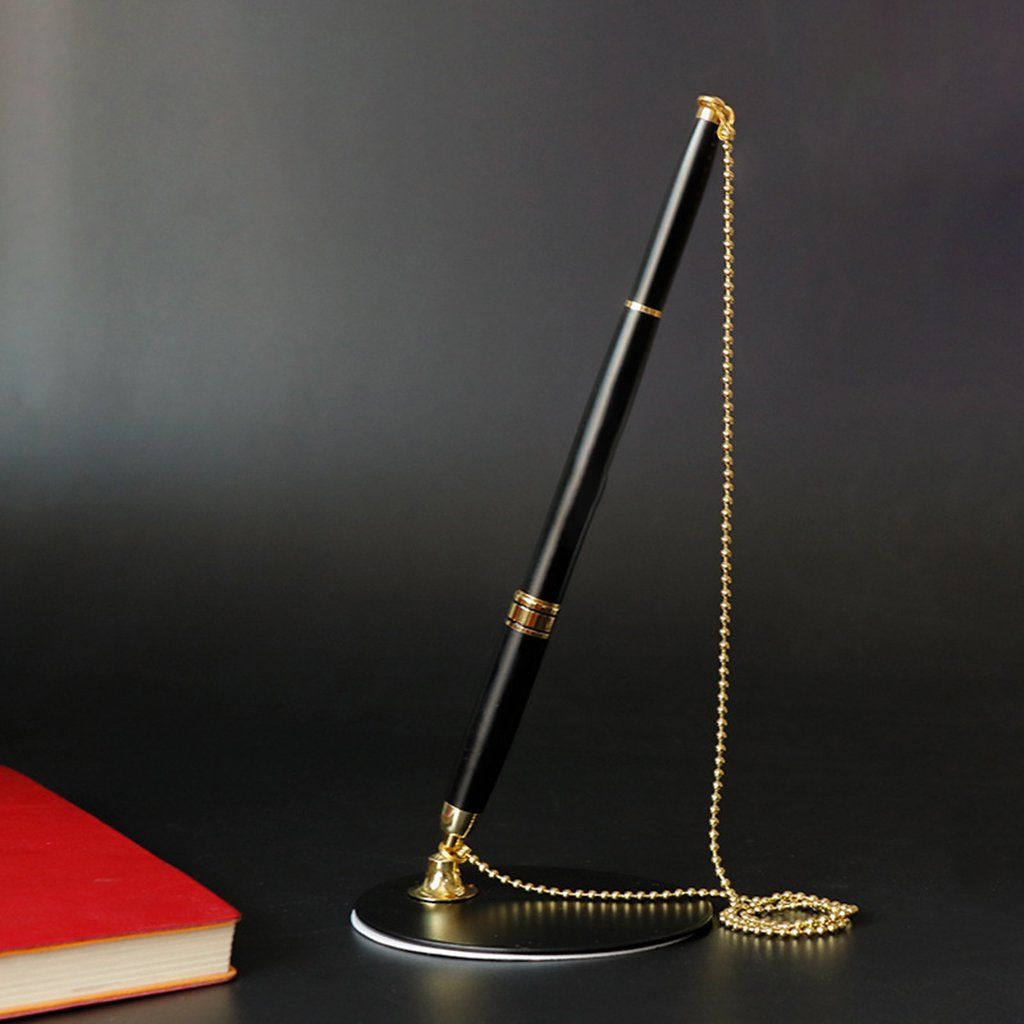 Best price for Excecutive Classic Metal Ballpoint Pen Secure Chain ...