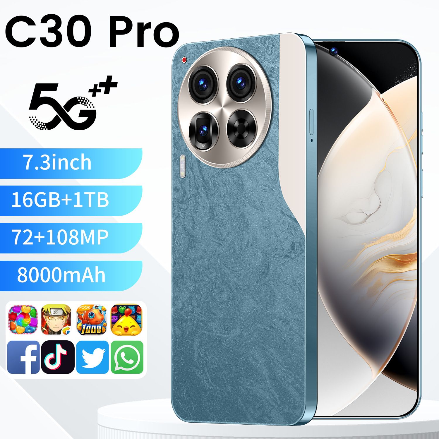 Best price for Original camon30 premier Pro Mobile Phones 7.3 HD Screen ...