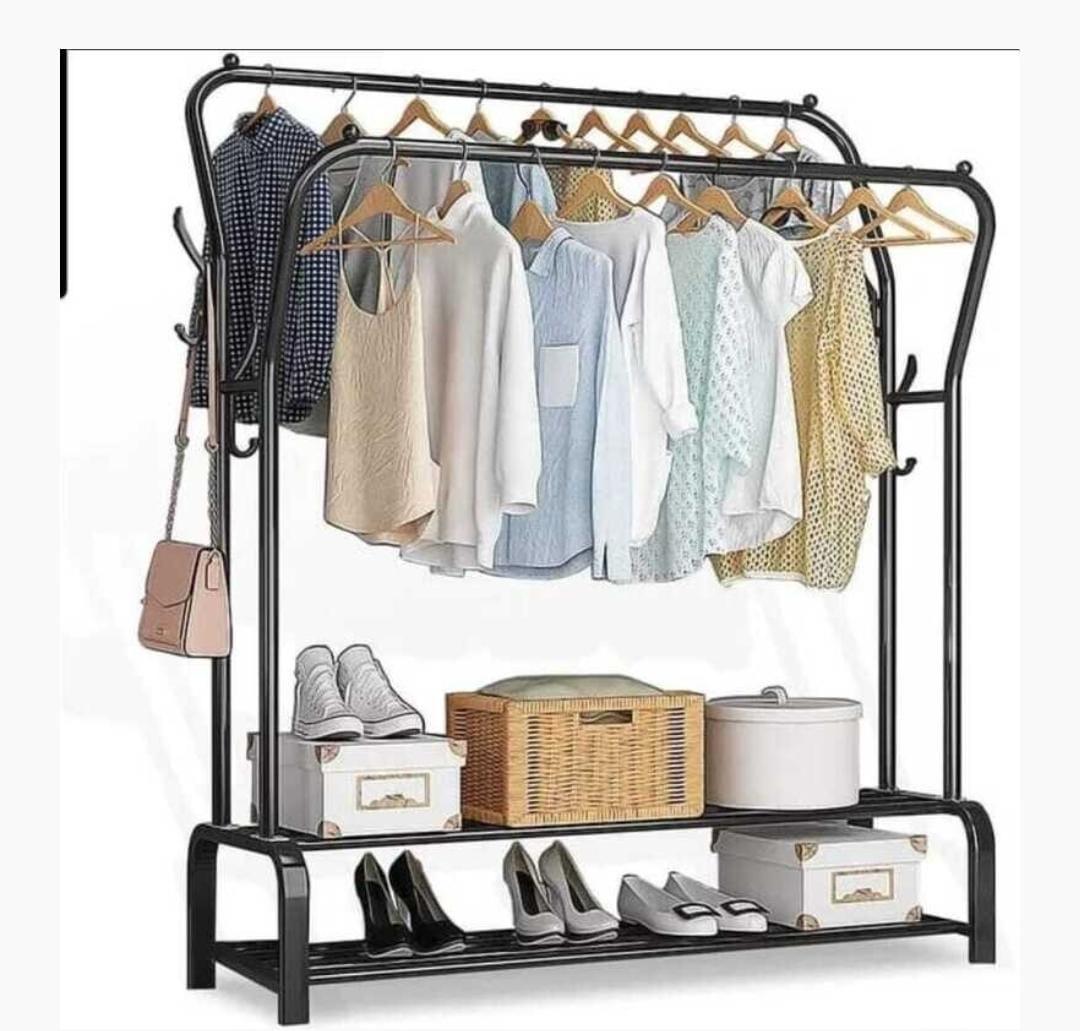 Best price for INDOOR CLOTHES DRYING RACK METAL DOUBLE POLE CLOTHES ...
