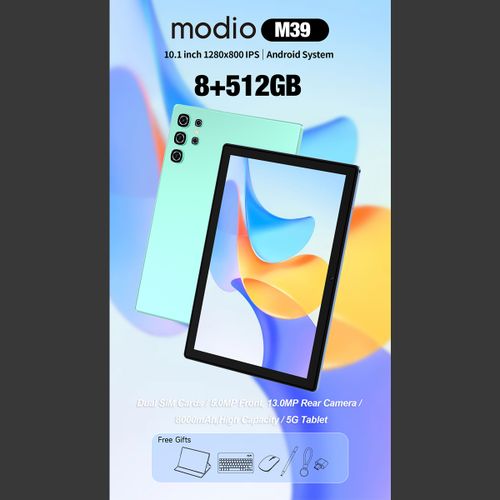 Best price for Modio M39 Android Tablet PC 8GB RAM 512GB ROM Virtual ...