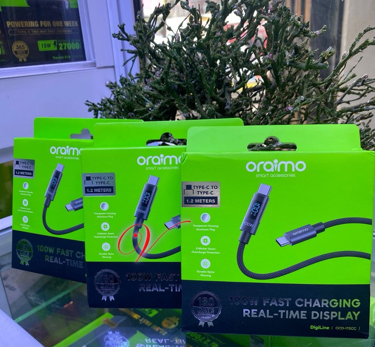 Best price for Oraimo DigiLine 100W Type-C To Type-C Fast Charging ...