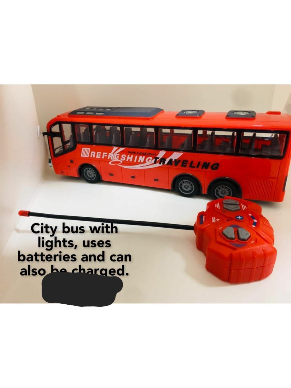 Best price for 🥳Restocked on offer🤑🤑🤑Rc Bus Electric Remote Control Car ...