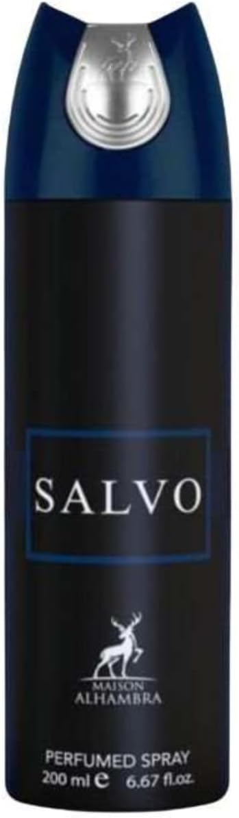 Best price for Salvo Intense Perfumed Body Spray 200ml Unisex Fragrance ...