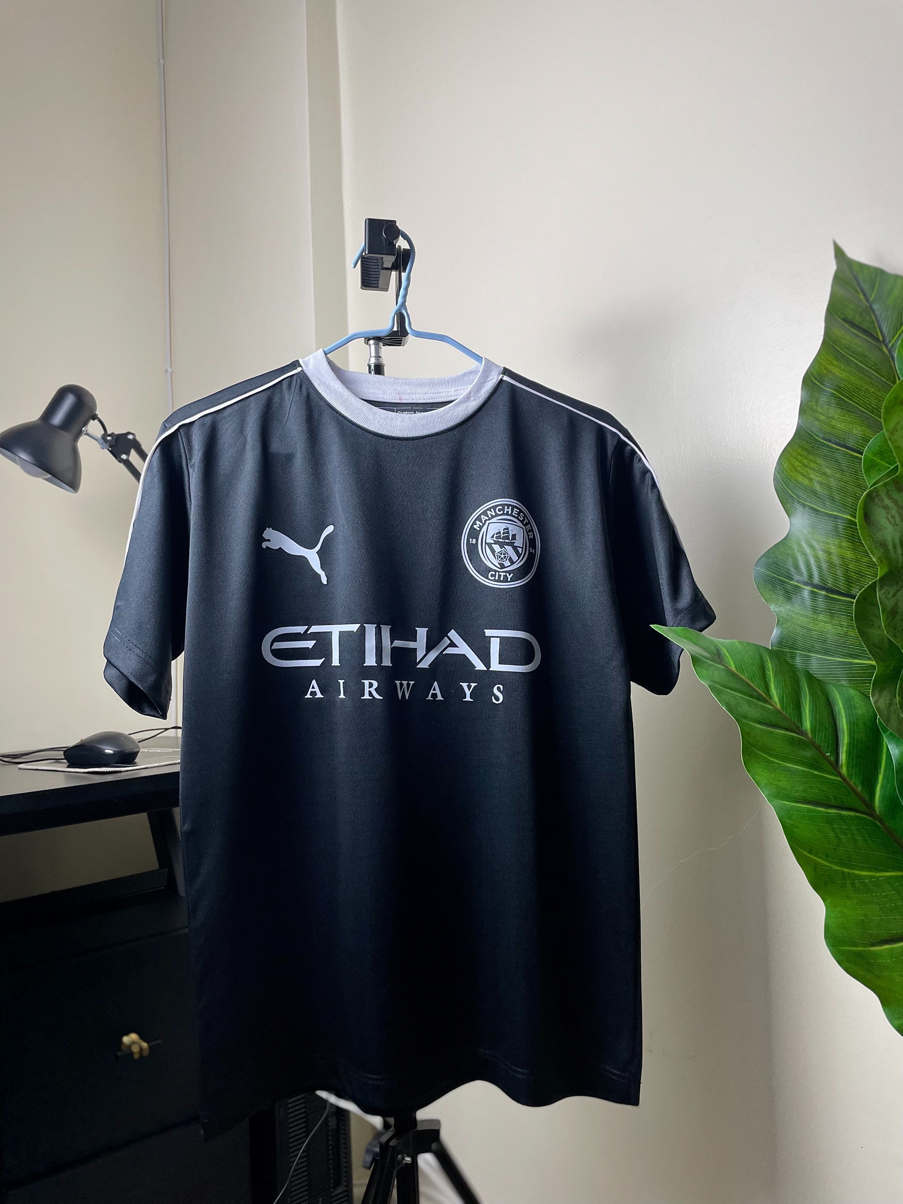 Best price for Manchester City 2025–2026 Away Jersey – Blackout Legacy Edition Re-imagined New ...