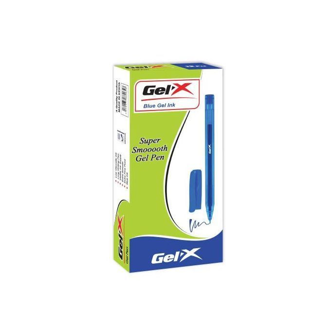 Best price for GEL-X Gel Pen - Blue 12 Pcs Color-Blue 1000388047