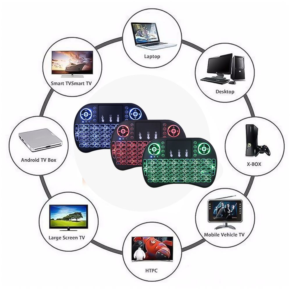 Best price for I8 Mini Wireless Keyboard 2.4G Air Mouse Remote Touchpad ...