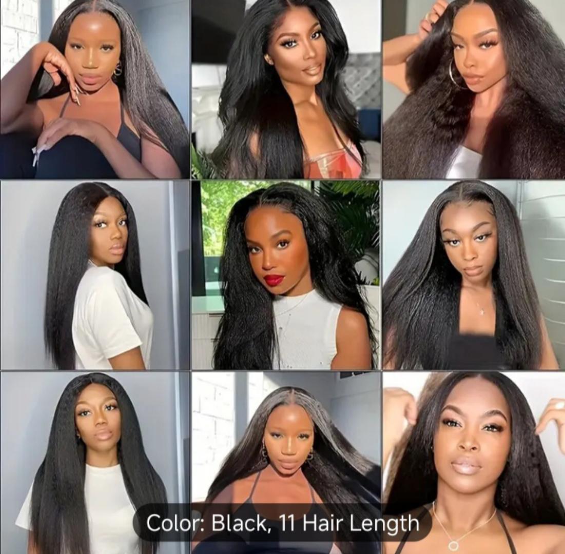 Best price for Celebrity T lace frontal kinky straight wig that can be ...