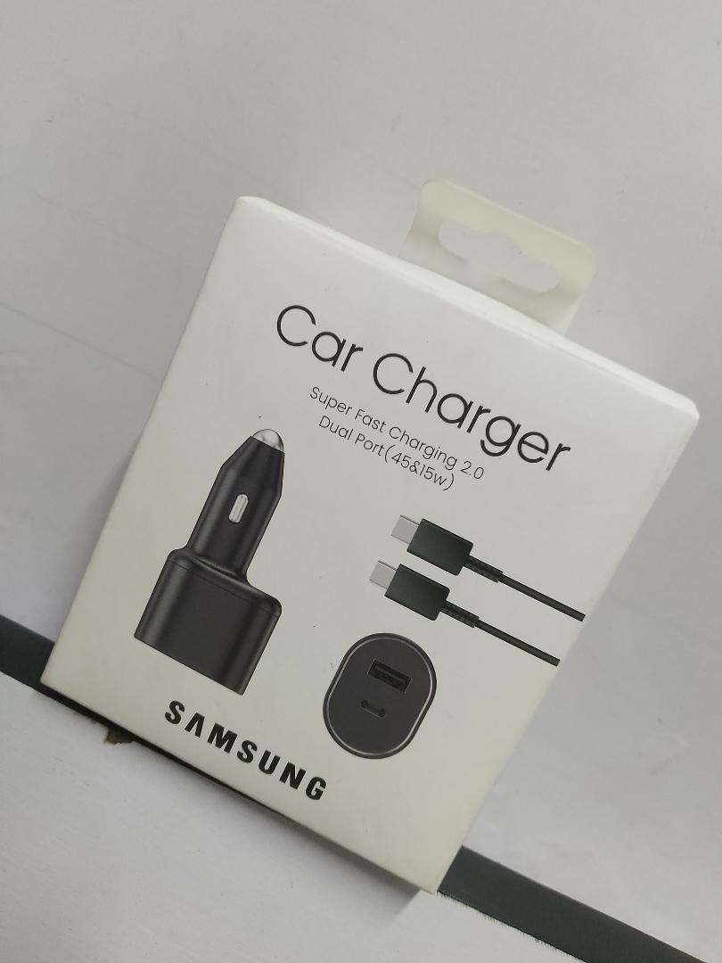 Best price for Samsung Car charger super charging dual port 45 Watt and ...