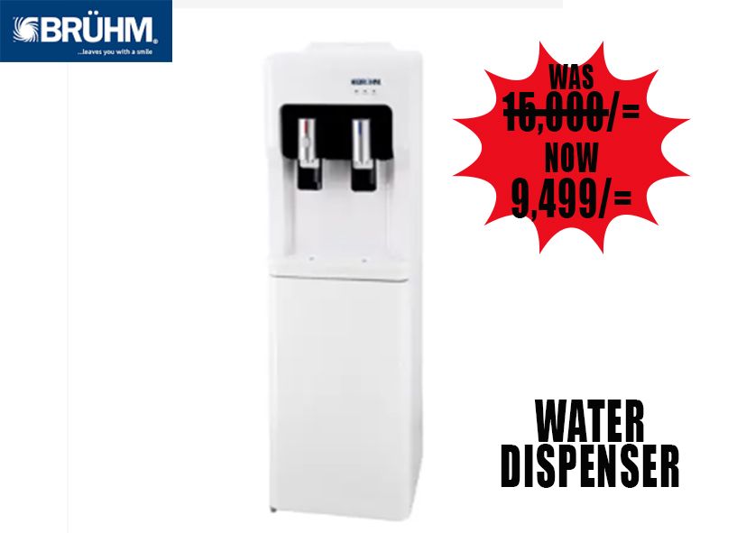 Best price for BRUHM WATER DISPENSER BDS-HN553 HOT AND NORMAL WHITE