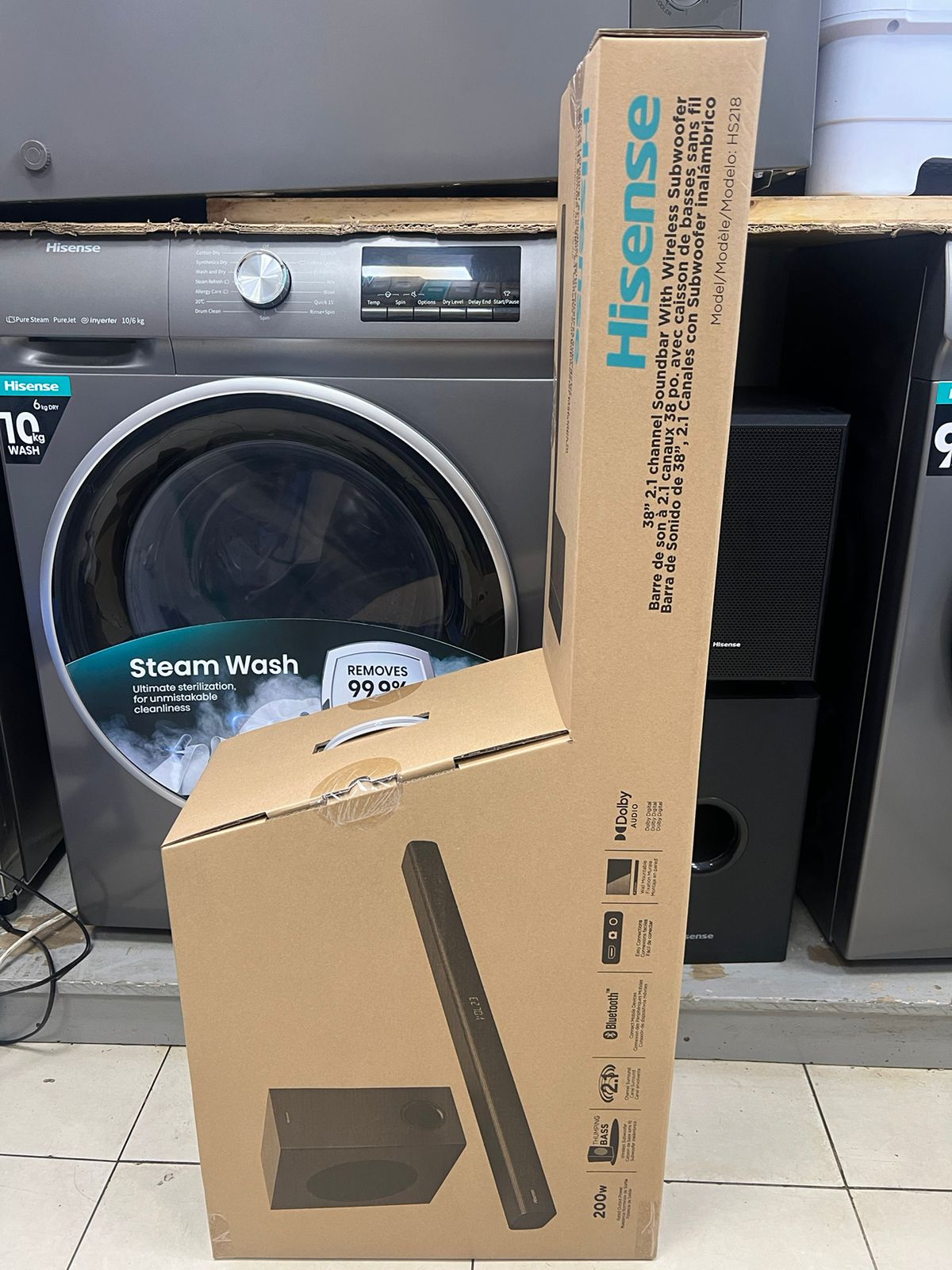 Best price for MEGA SALE. SOUND BAR. Hisense HS218 200W soundbar ...