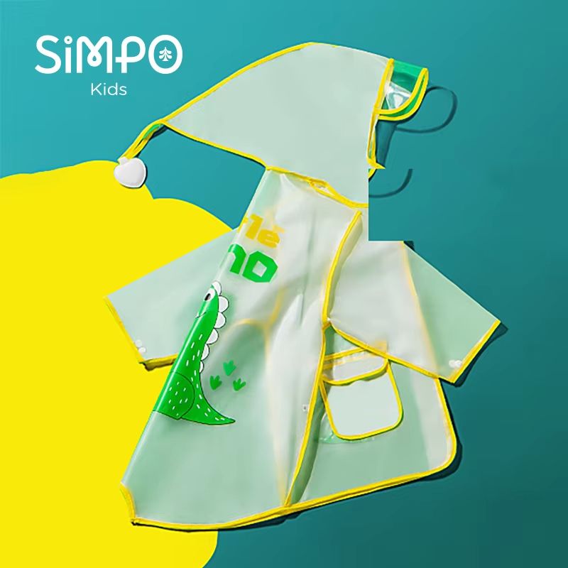 Best price for Children's Raincoat Boys And Girls Transparent Poncho Waterproof Kindergarten ...