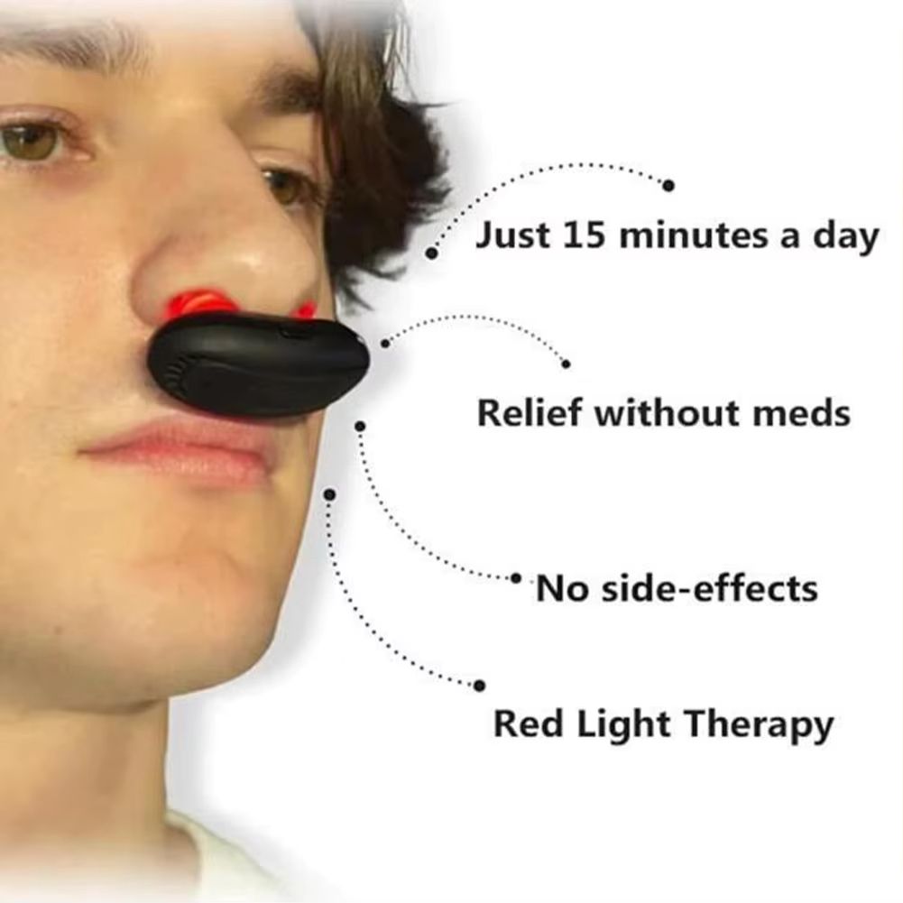 Best price for Cordless Red Light Nasal Therapy Device Rhinitis Relief ...