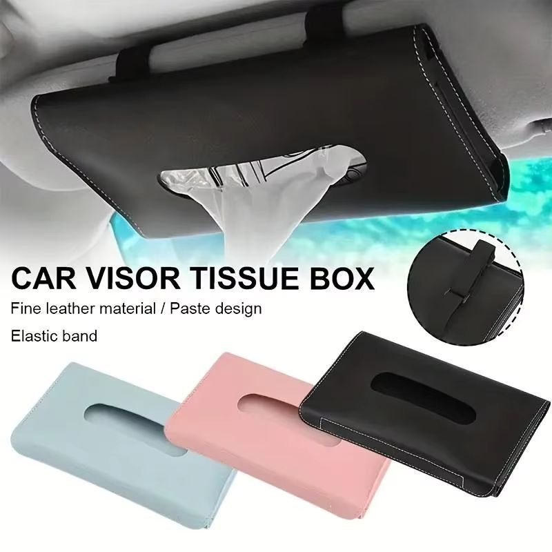 Best price for Car Tissue Box Hanging Sun Visor, Backrest Sunroof, Car ...