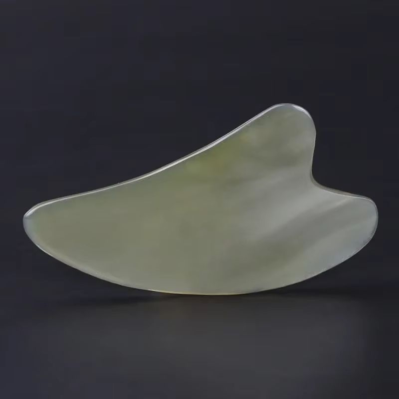 Best price for Natural White YakOx Horn Gua Sha for Face Scraper Tendon ...