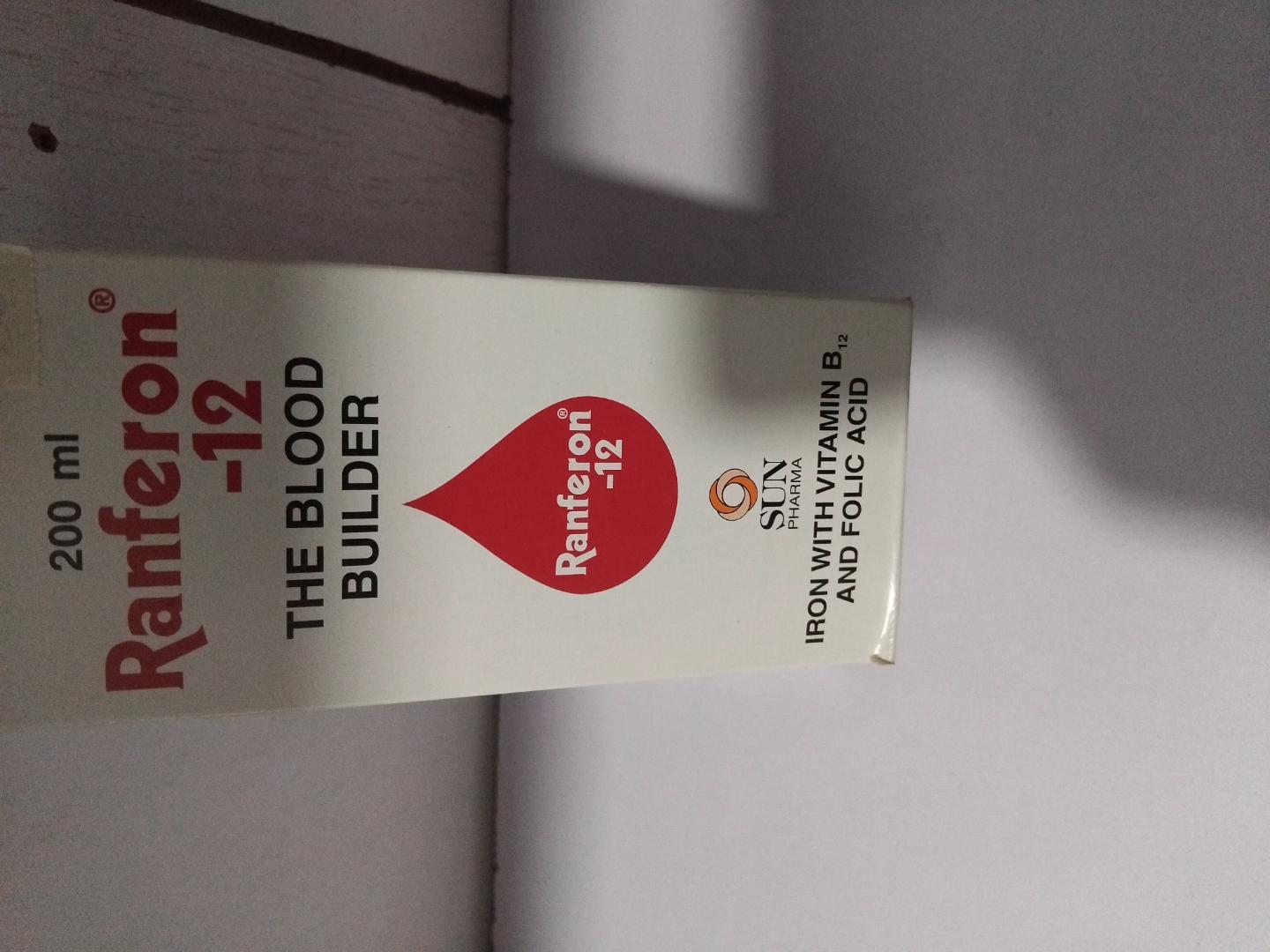 Best price for RANFERON-12 SYRUP Ferric AmmoniumCitrate,Folic Acid and ...