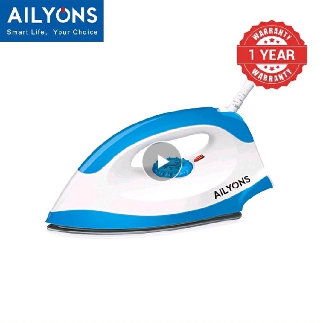 Best price for AILYONS Dry Iron Box - HD198A - White & Blue Steamers Irons