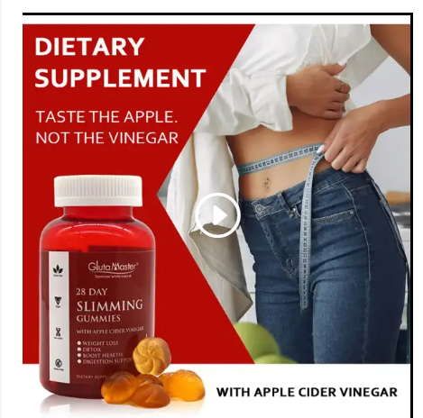 Best price for Gluta Master 28 DAY Slimming Gummies with Organic Apple ...