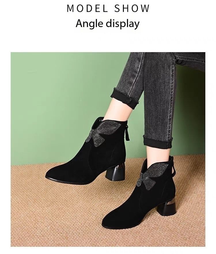 Best price for Short boots for women, autumn and winter new, plush soft ...