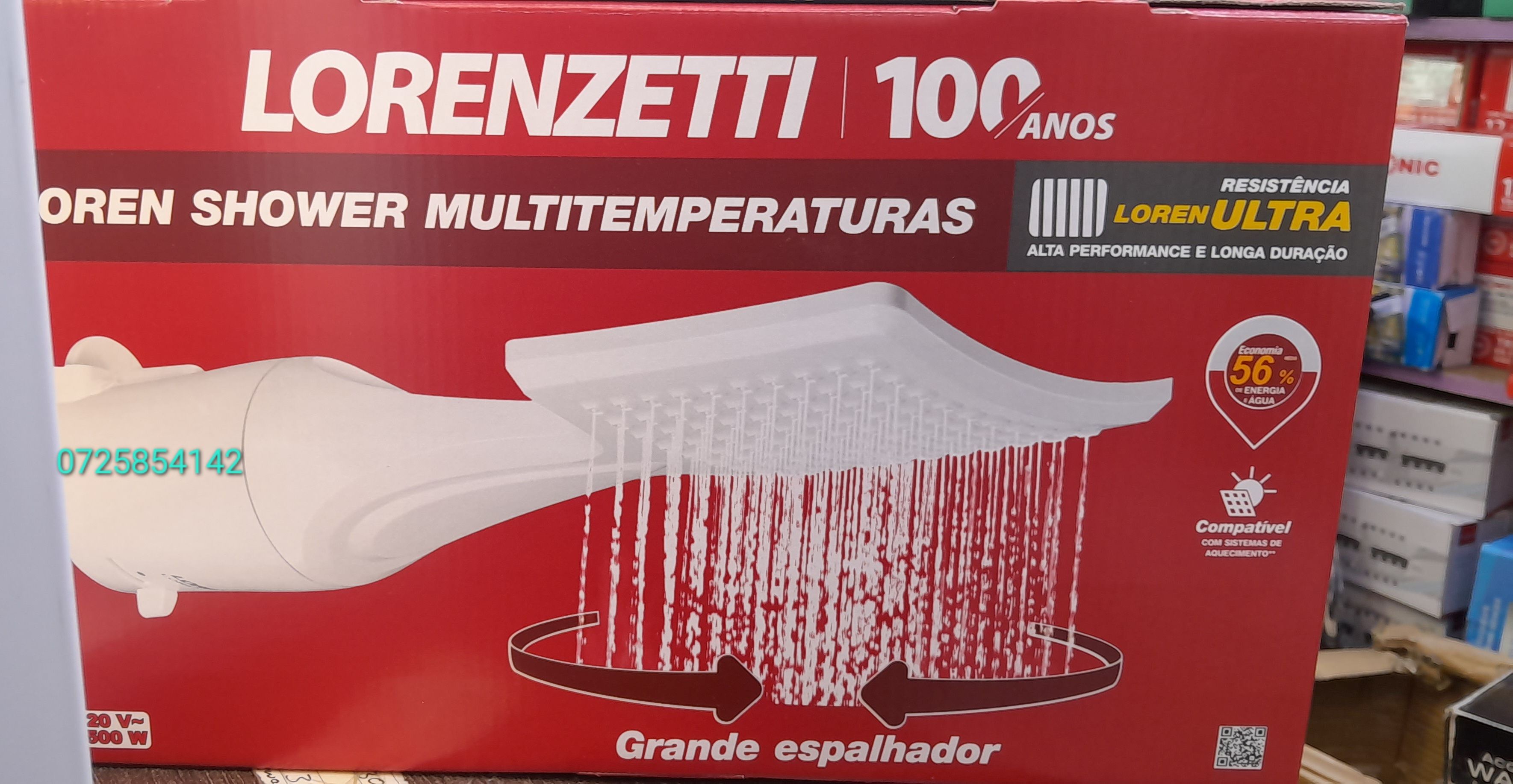 Best price for LORENZETTI LOREN ULTRA SHOWER HEAD Color-White 1001005685