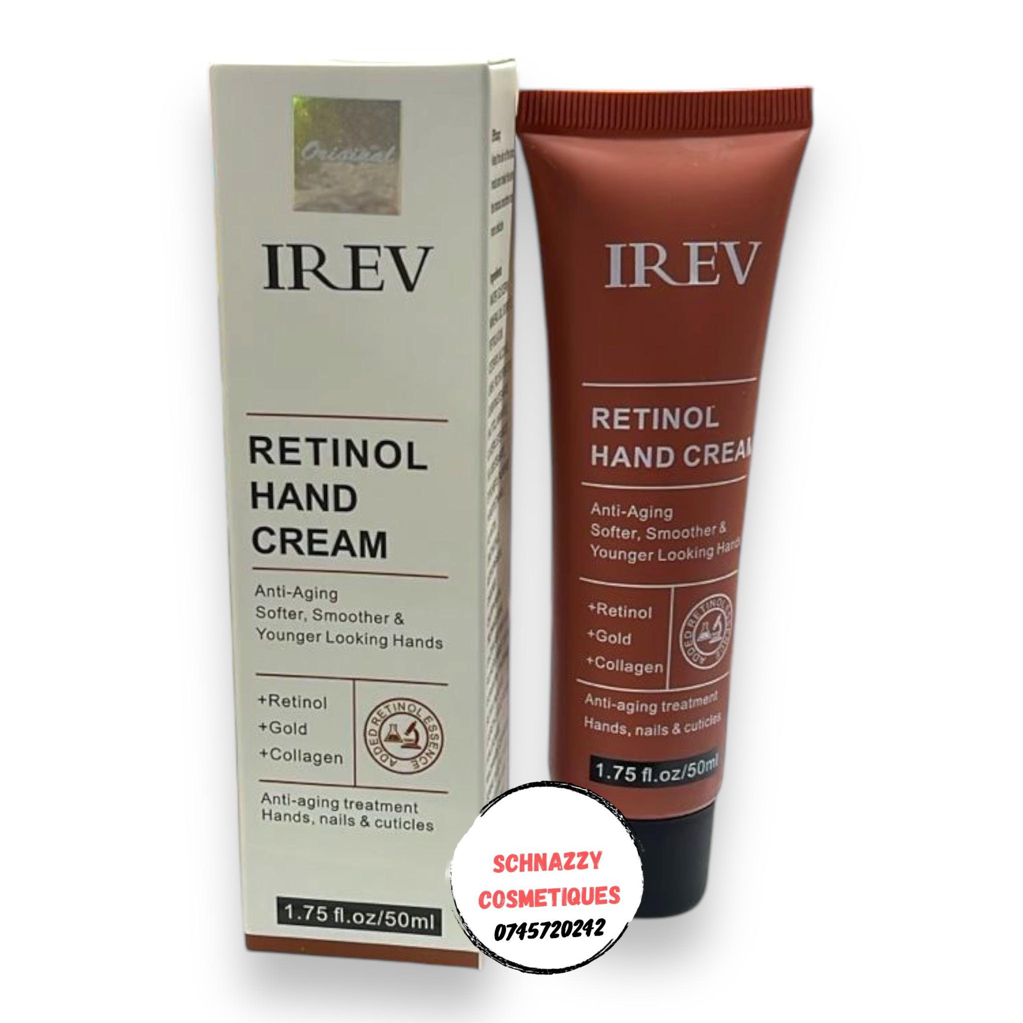 Best price for IREV RETINOL HAND CREAM Vitamin Collagen Gold Enriched ...