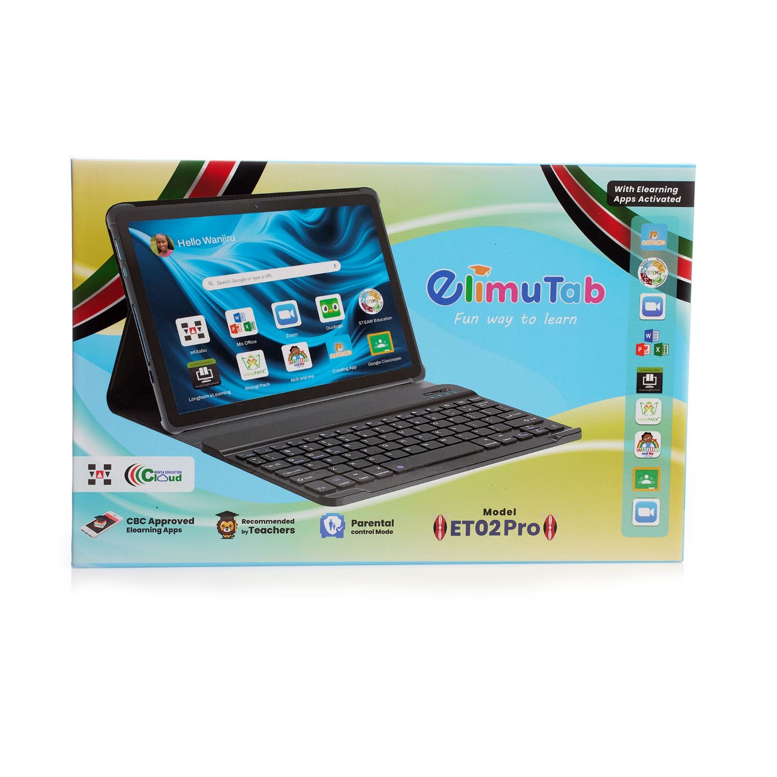 Best price for ET02 PRO ELIMUTAB EDUCATIONAL TABLET