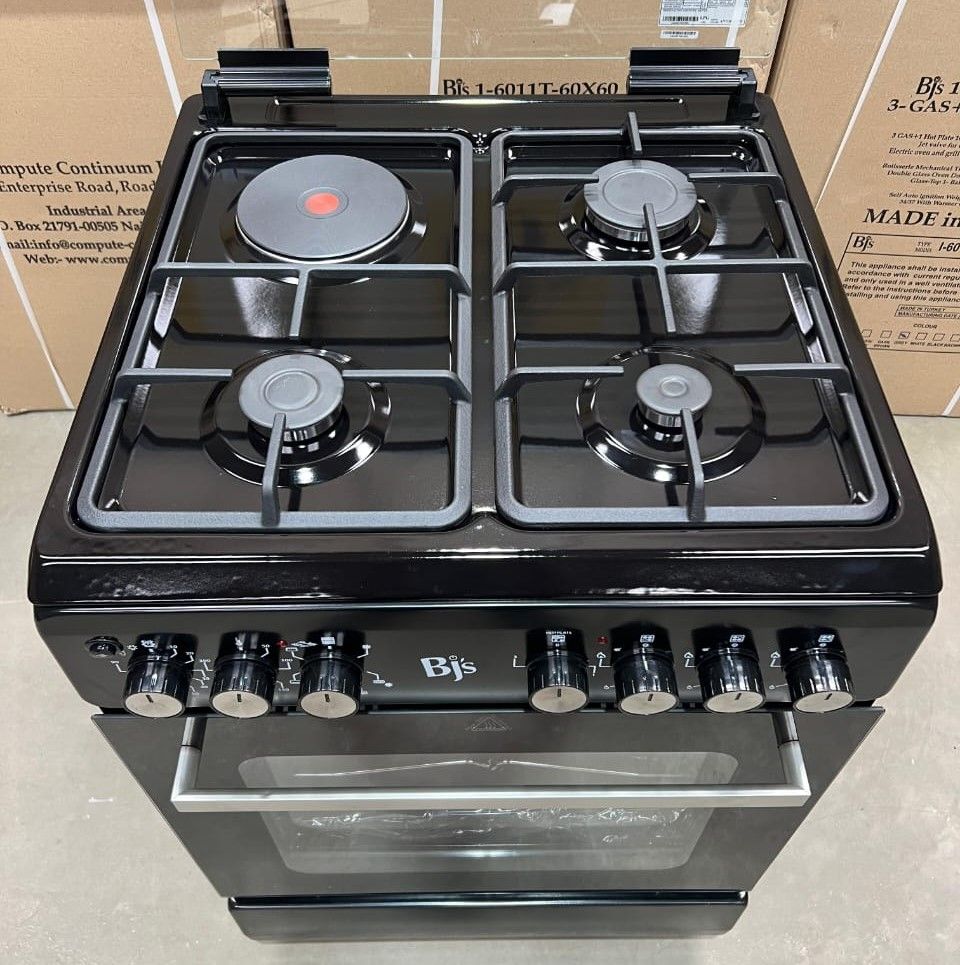 Best price for BJS Cooker - 60x60, 3 Gas Jet Burners +1 Rapid Plate ...