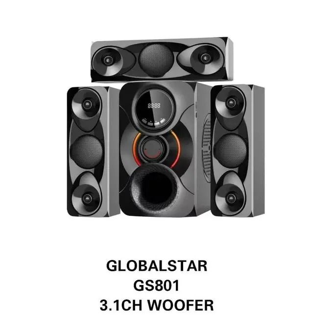 Best price for Globalstar GS-801 Woofer 3.1 Channel X-Bass Multimedia ...
