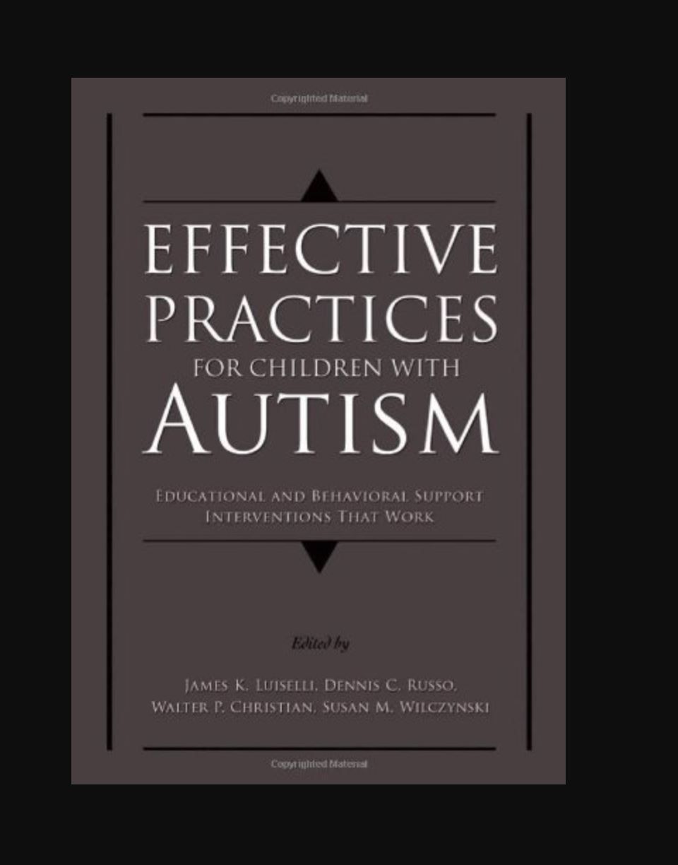 Best price for Effective Practices for Children with Autism Book By ...