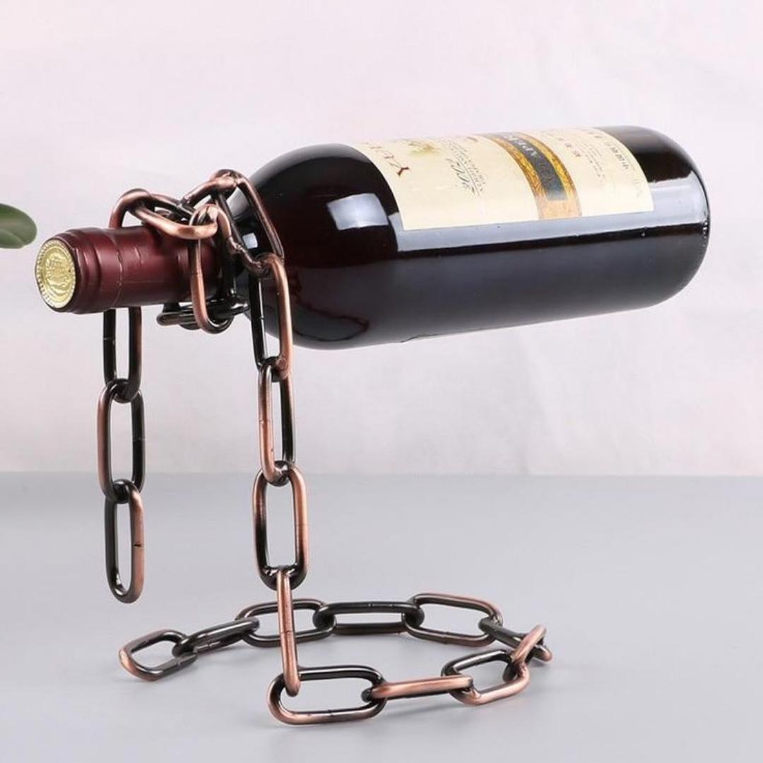 Best price for Living room Italian decor. Gravity defying Chain Wine ...
