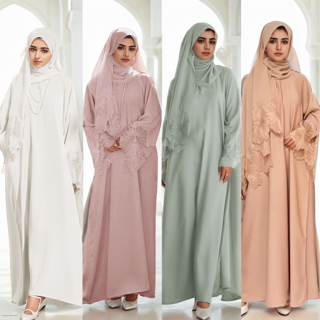 Best price for 2025 Spring on New Middle East Foreign Trade women's Muslim women's abaya Malay ...
