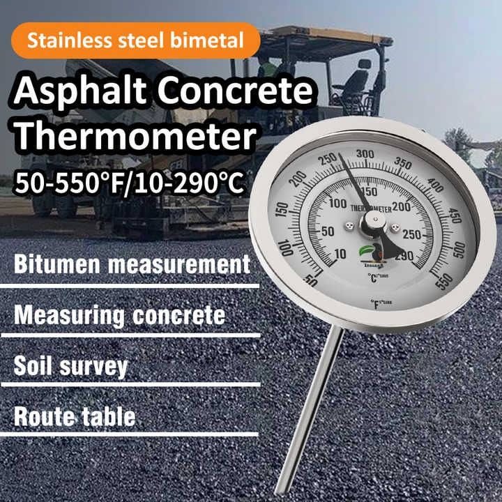 Best price for Scale Dial Asphalt Thermometer long stem dial analogue ...