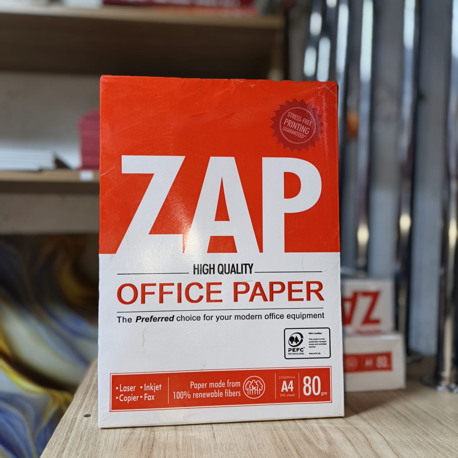Best price for ZAP OFFICE REAM PAPER HIGH QUALITY Size-A4 Color-White ...