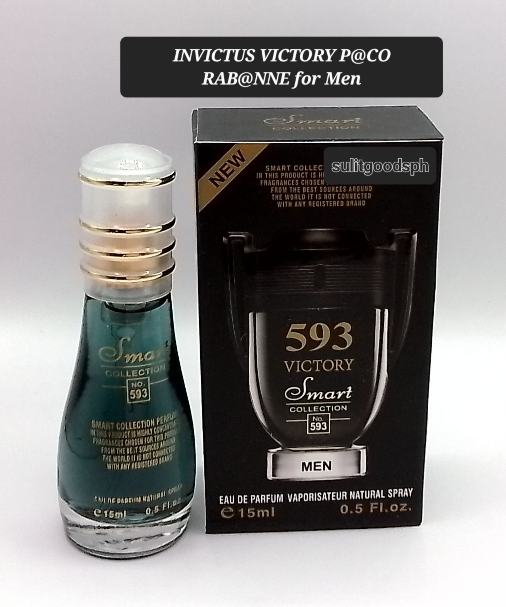 Best price for Invictus Victory 15 mls smart collection perfume