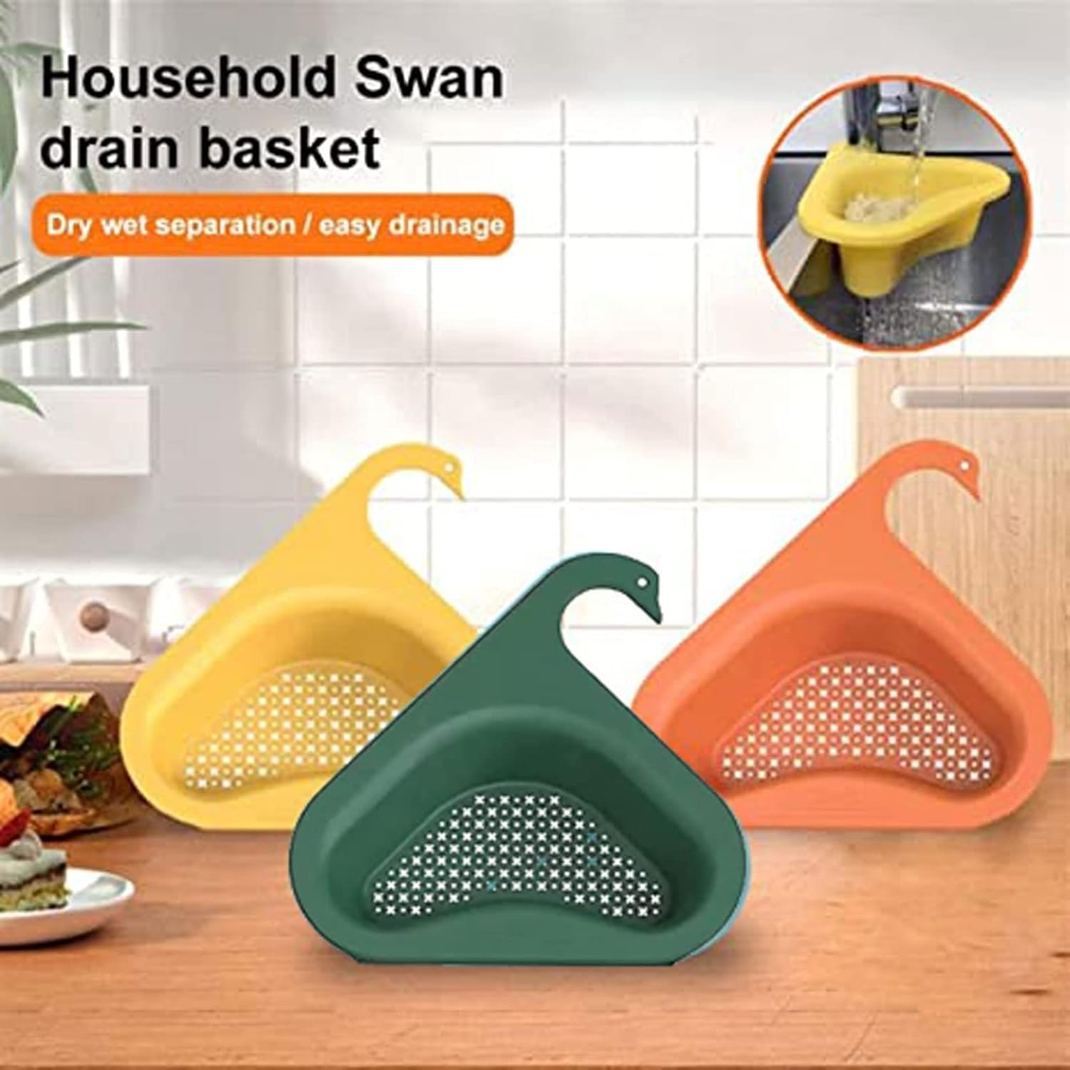 Best price for Set of 2 Kitchen Sink Organizers, Triangular Sink ...