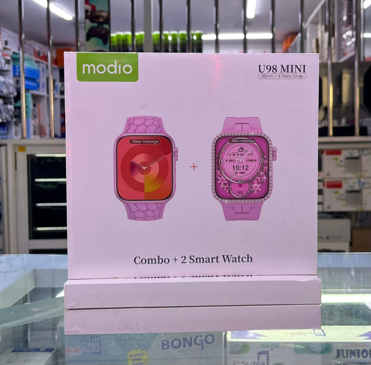 Best price for 🟢 Modio 2-in-1 Smartwatch Combo (2 Smartwatches ...