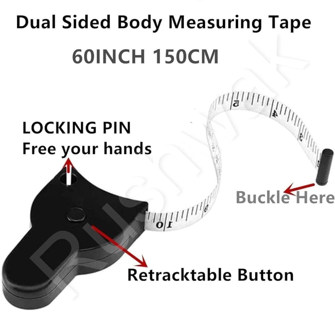 Best price for 152CM RETRACTING BODY FITNESS MEASURING TAPE TAPE ...