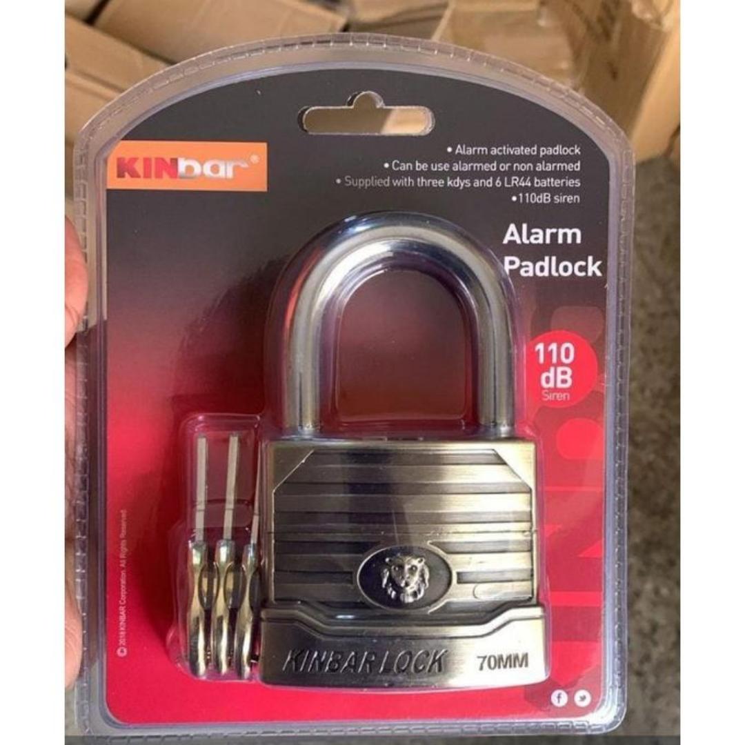Best price for Kinbar alarm padlock with 3 keys padlock Kinbar Quality ...
