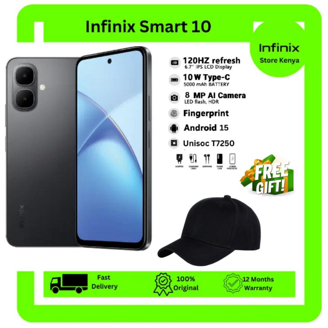 Best price for [New arrival] Infinix SMART 10 64GB + 8(4+4)GB 6.67 ...