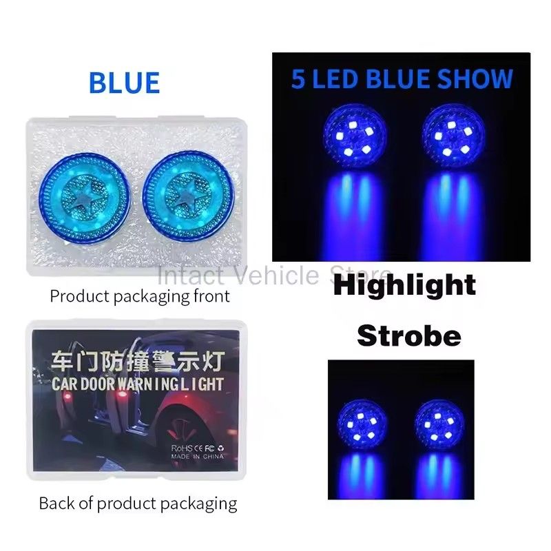 Best price for Universal LED Car Opening Door Safety Warning Anti ...