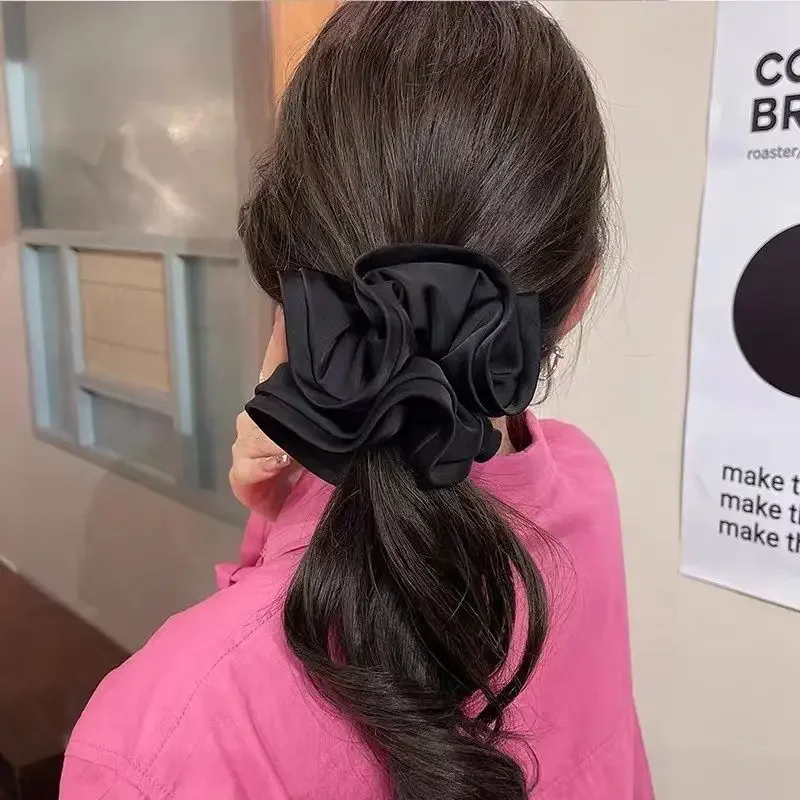 Best price for 1PC French Design Sense Fungus Hair Tie Ins-Like Satin ...
