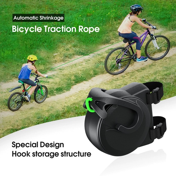 Best price for 1PC Bicycle Tow Rope Parent-Child Retractable Towing ...
